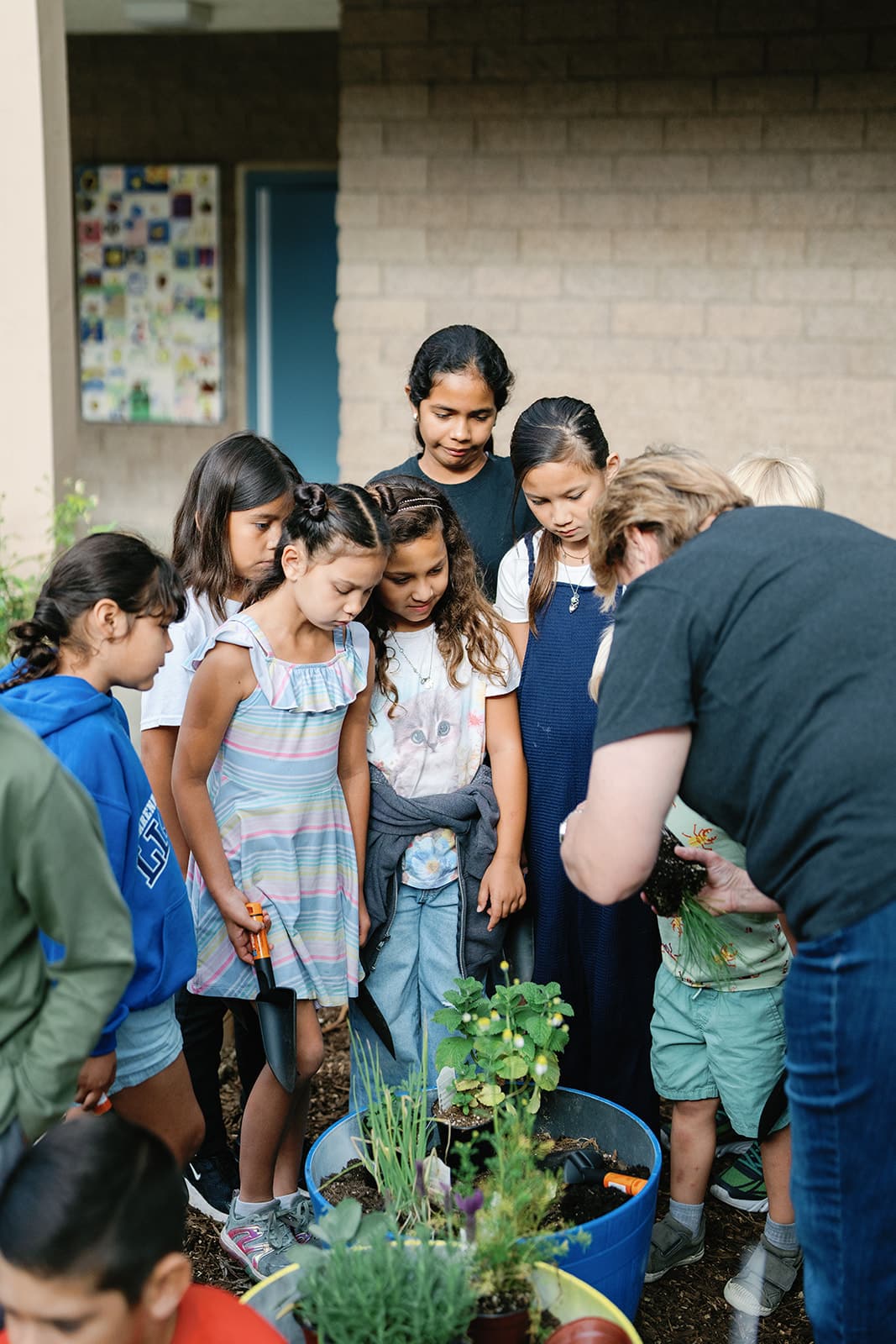 Cox Enterprises donates Project Learning Garden to Lomarena Elementary ...